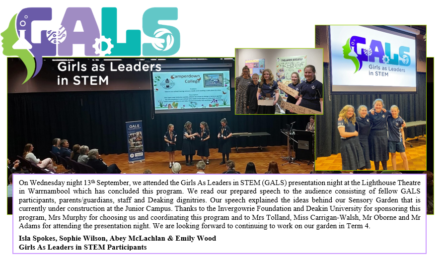 Girls As Leaders In STEM