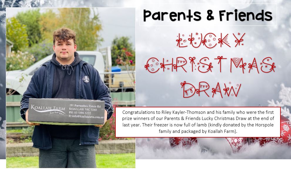 Winner: Lucky Christmas Draw