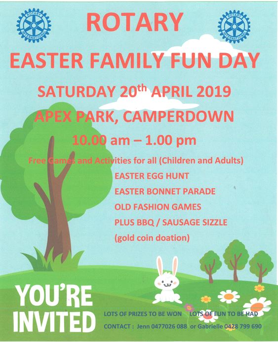 Rotary Easter Family Fun Day