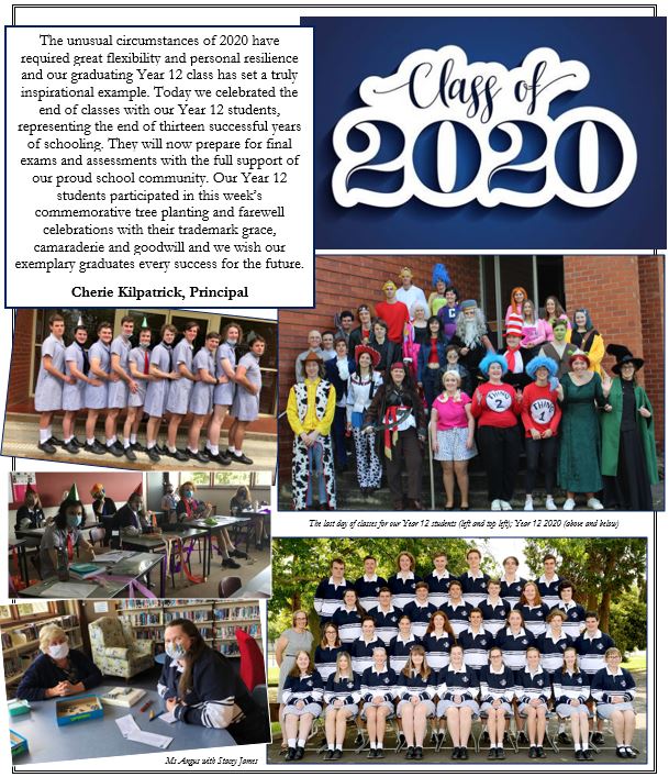 Year 12 Class of 2020